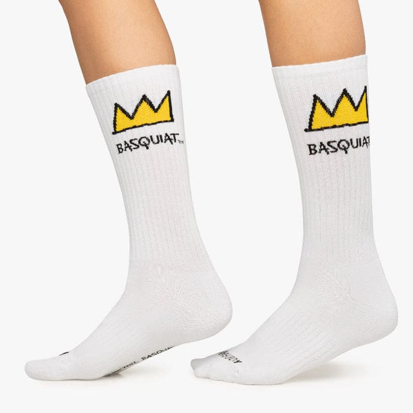 Basquiat Athletic Crown Socks for Him